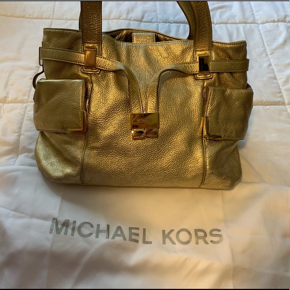 gold mk purse authentic - munimoro.gob.pe